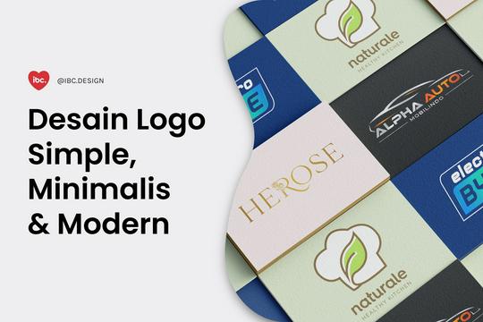 DESAIN LOGO MODERN & MINIMALIS
