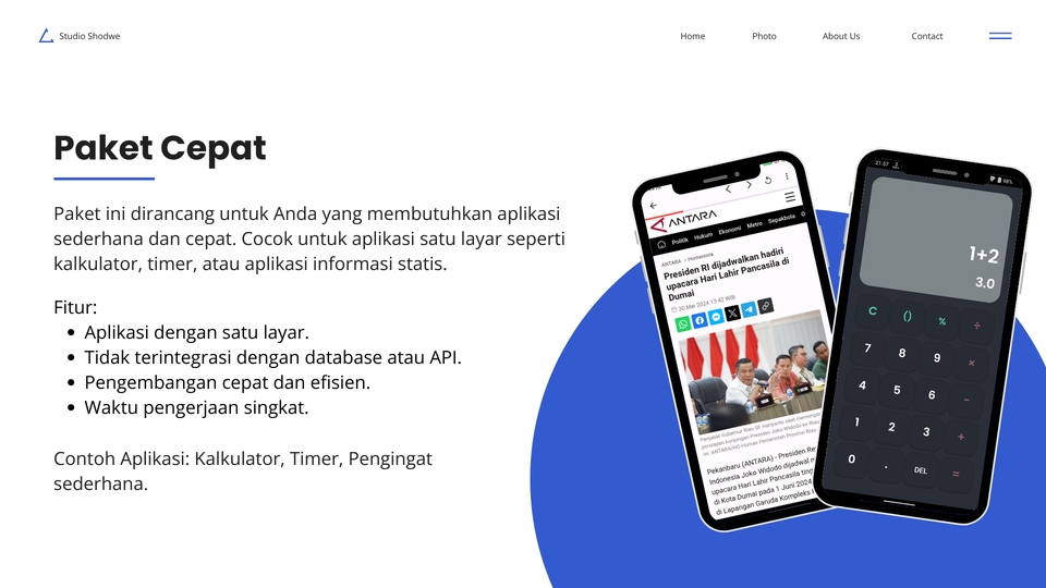 Jasa buat aplikasi mobile (Flutter/Kotlin)