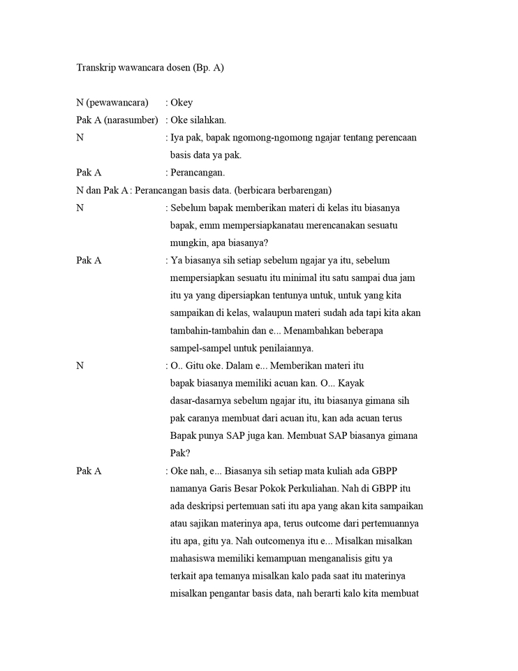 Transkrip Wawancara