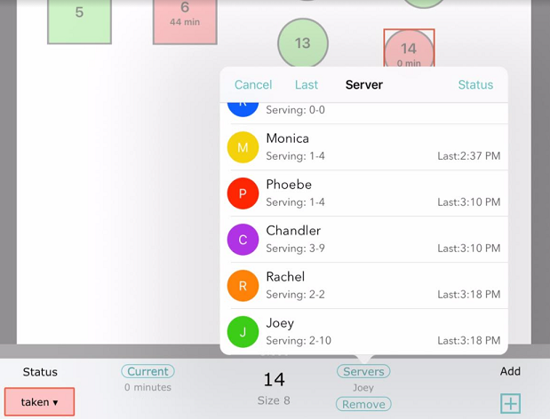 Simple Waitlist App With Server Assignments
