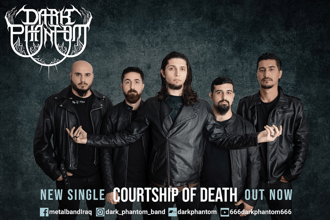 Dark Phantom – Courtship Of Death – klippremier – Fémforgács