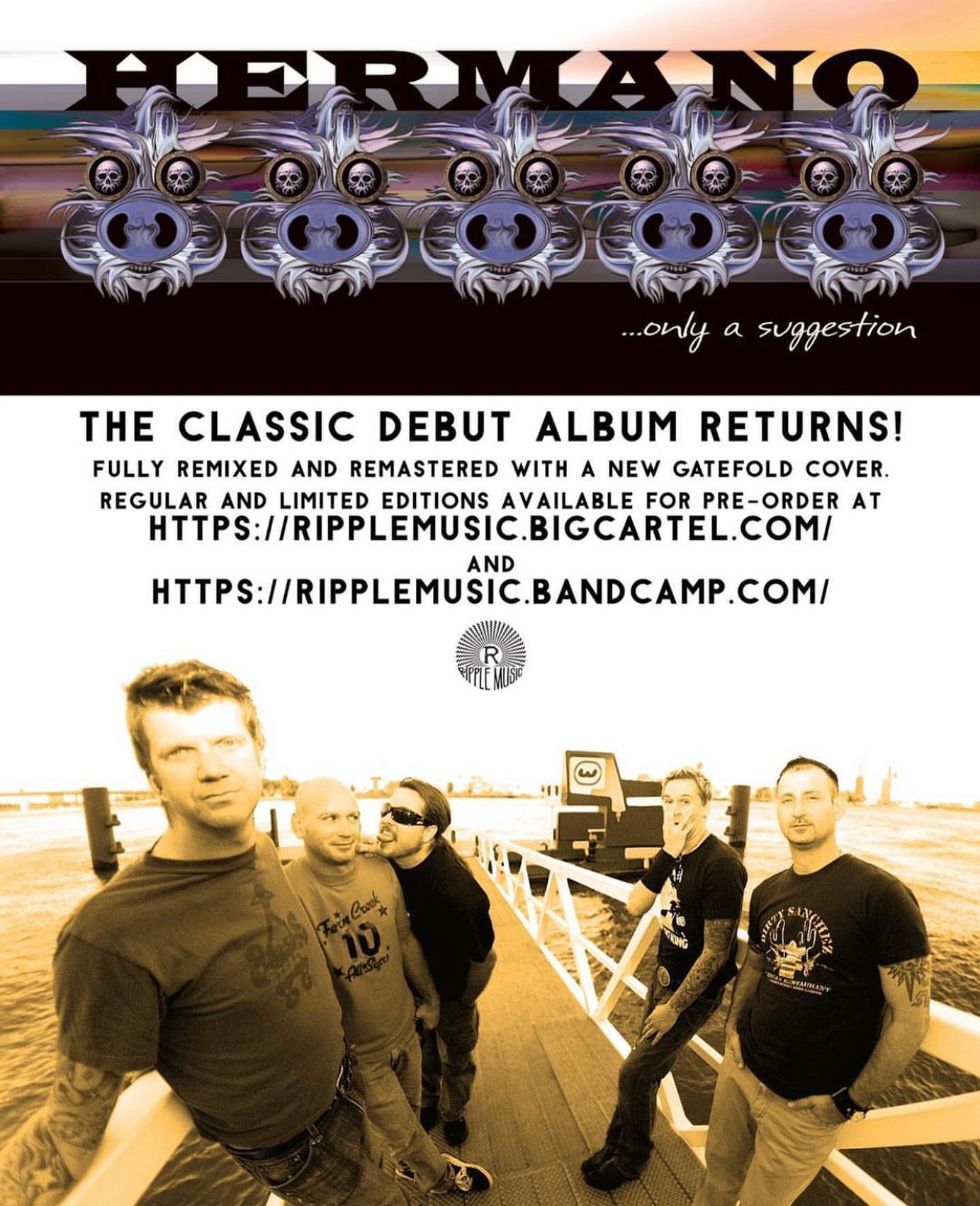 Hermano – Újrakiadást kapnak a lemezeik – Fémforgács