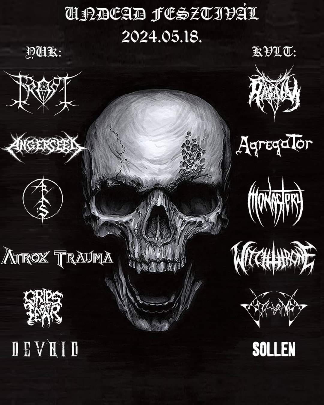 Undead Fesztivál 2024 – Fémforgács
