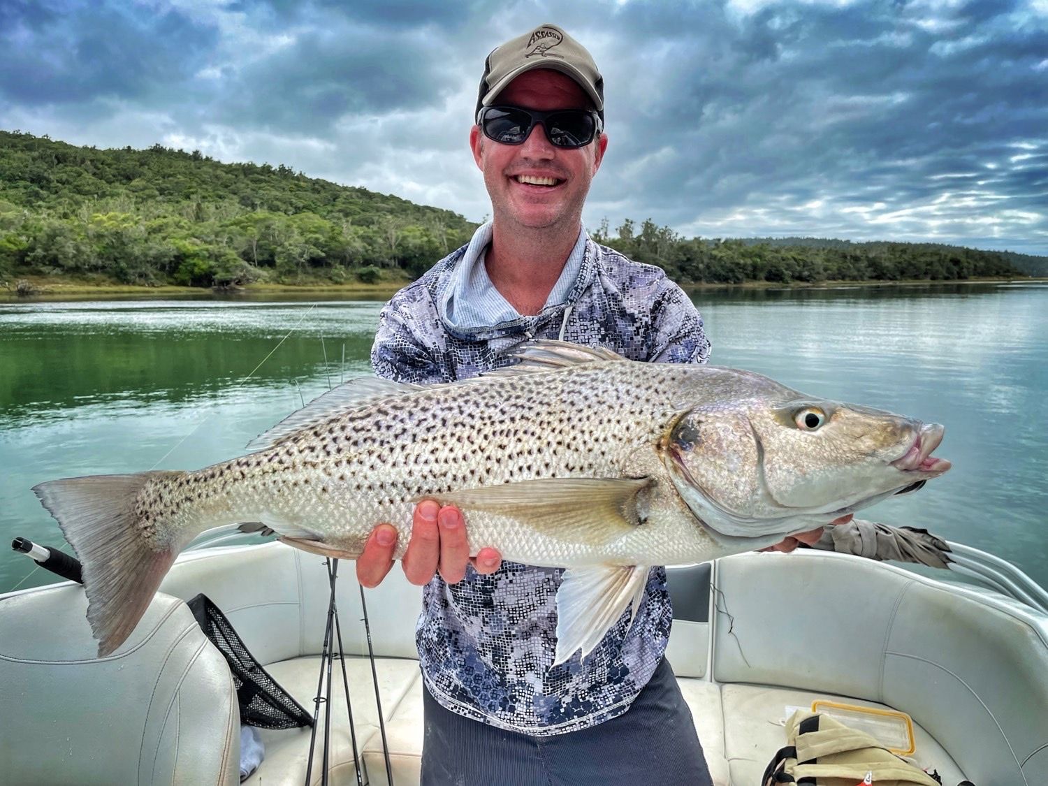 Last Smallspotted Grunter caught | (Pomadasys commersonnii) | FishFriender