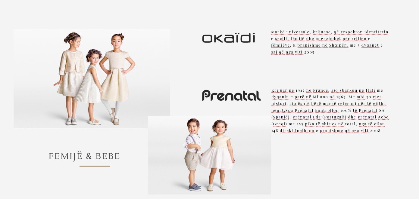 Rreth nesh — Fashion Group Albania