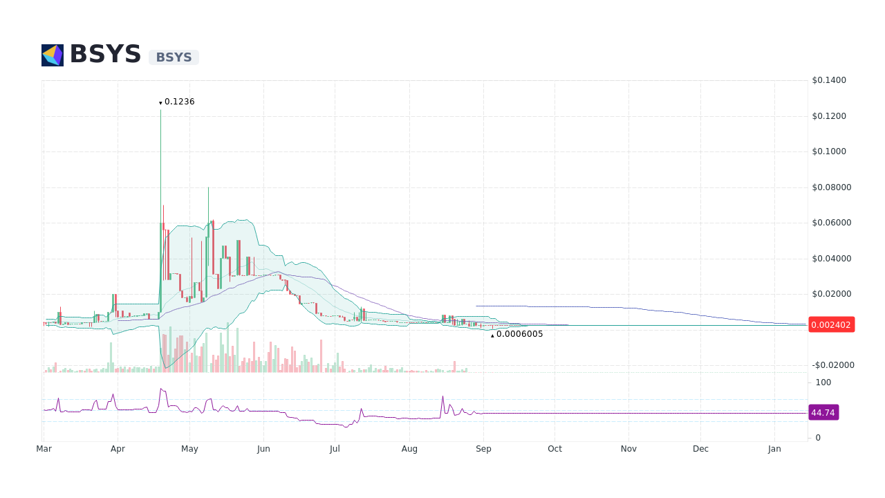 BSYS [BSYS] Live Prices & Chart