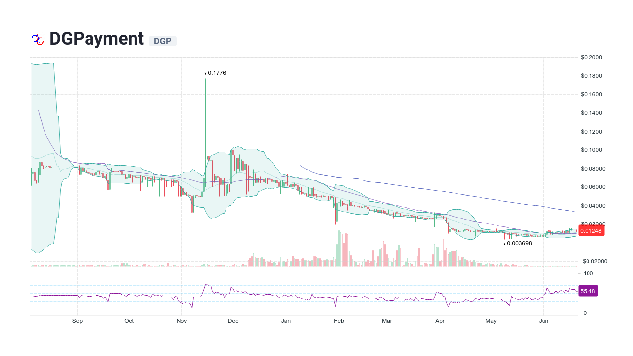 DGPayment [DGP] Live Prices & Chart
