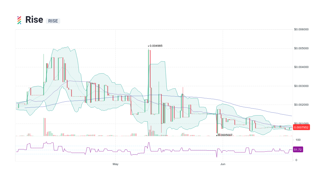 Rise [RISE] Live Prices & Chart