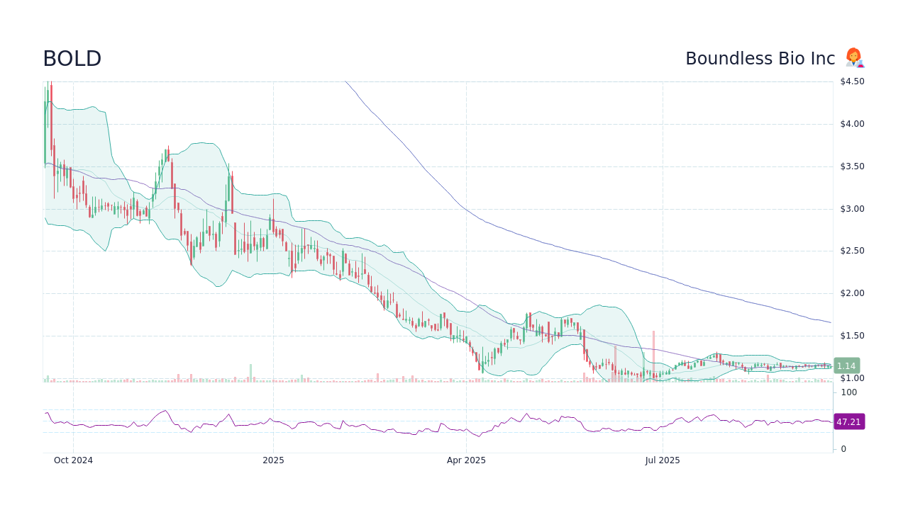 Boundless Bio Inc (BOLD) Stock Price History & Other Historical Data ...