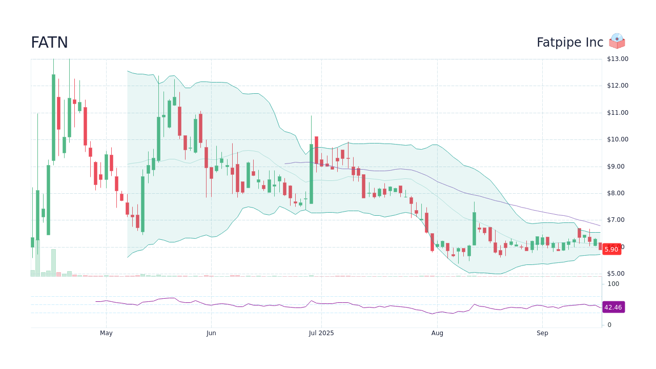 Fatpipe Inc (FATN) Stock Price History & Other Historical Data - StockScan