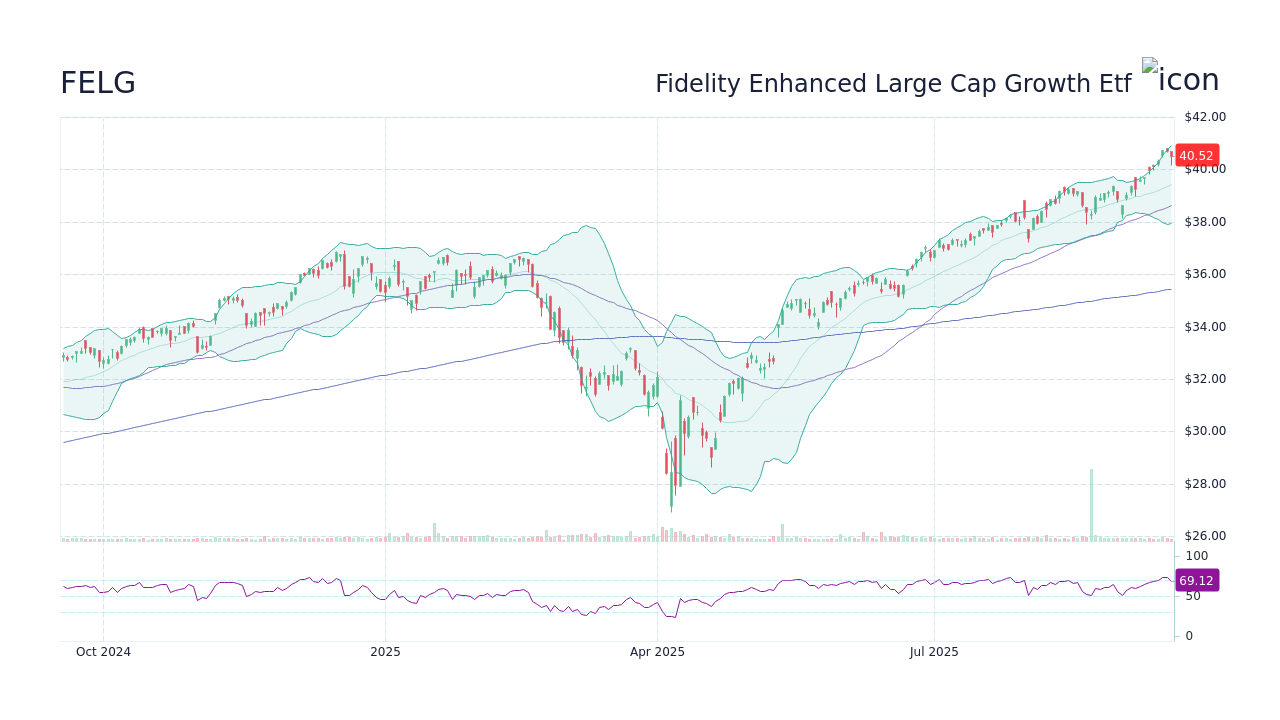 FELG - Fidelity Enhanced Large Cap Growth Etf Stock Price Forecast 2025 ...