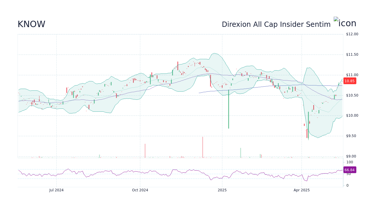 Direxion All Cap Insider Sentim (KNOW) Stock Price History & Other ...