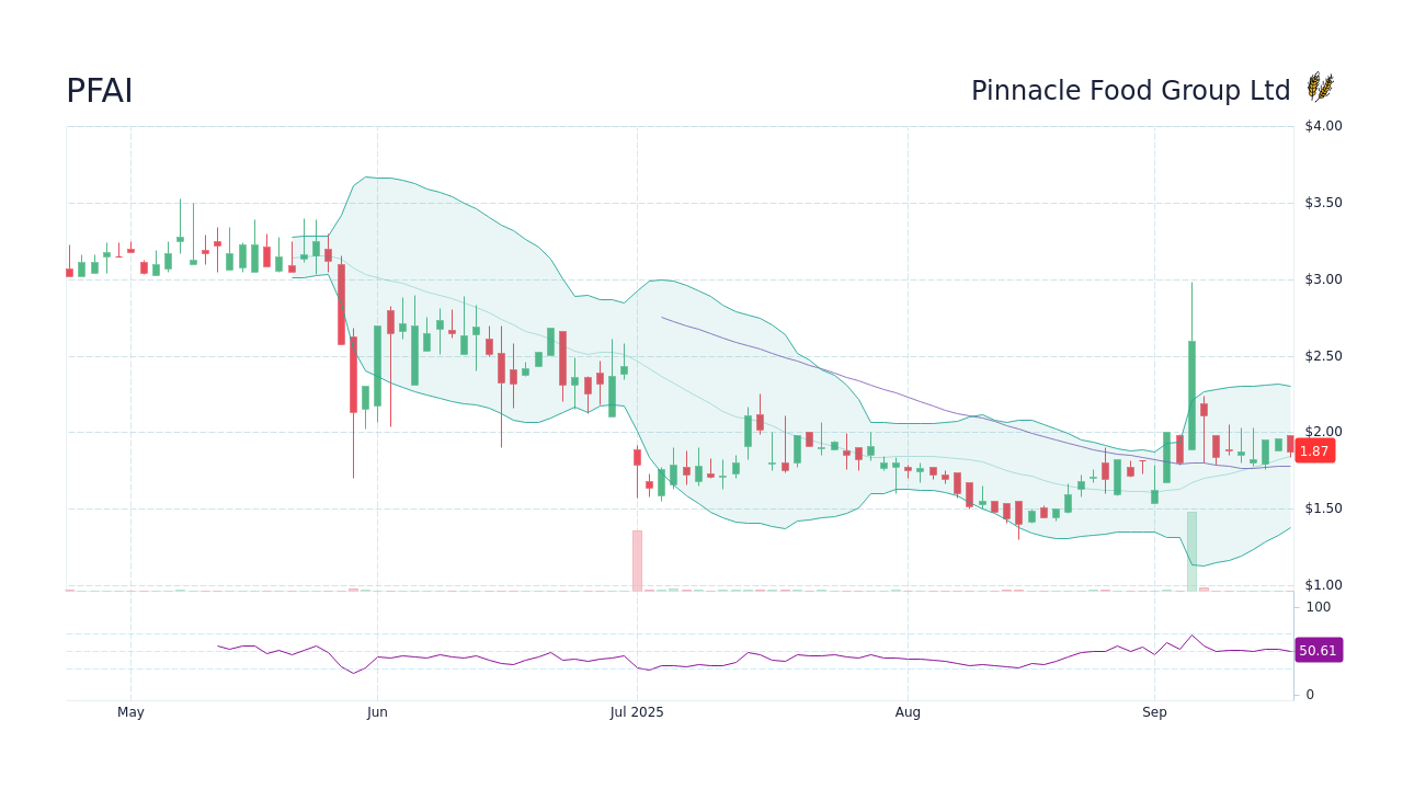 Azioni Pinnacle Food Group Ltd (PFAI) Previsioni 2025, 2026, 2027 ...