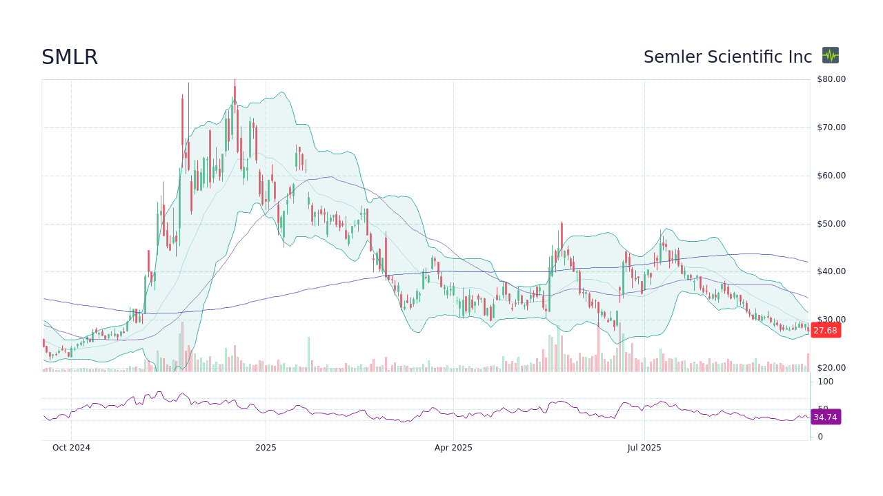 SMLR - Semler Scientific Inc Stock Price Forecast 2026, 2027, 2030 to ...