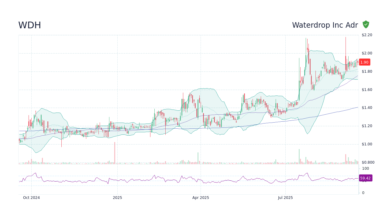 WDH – 수이디 주가 및 차트 - StockScan