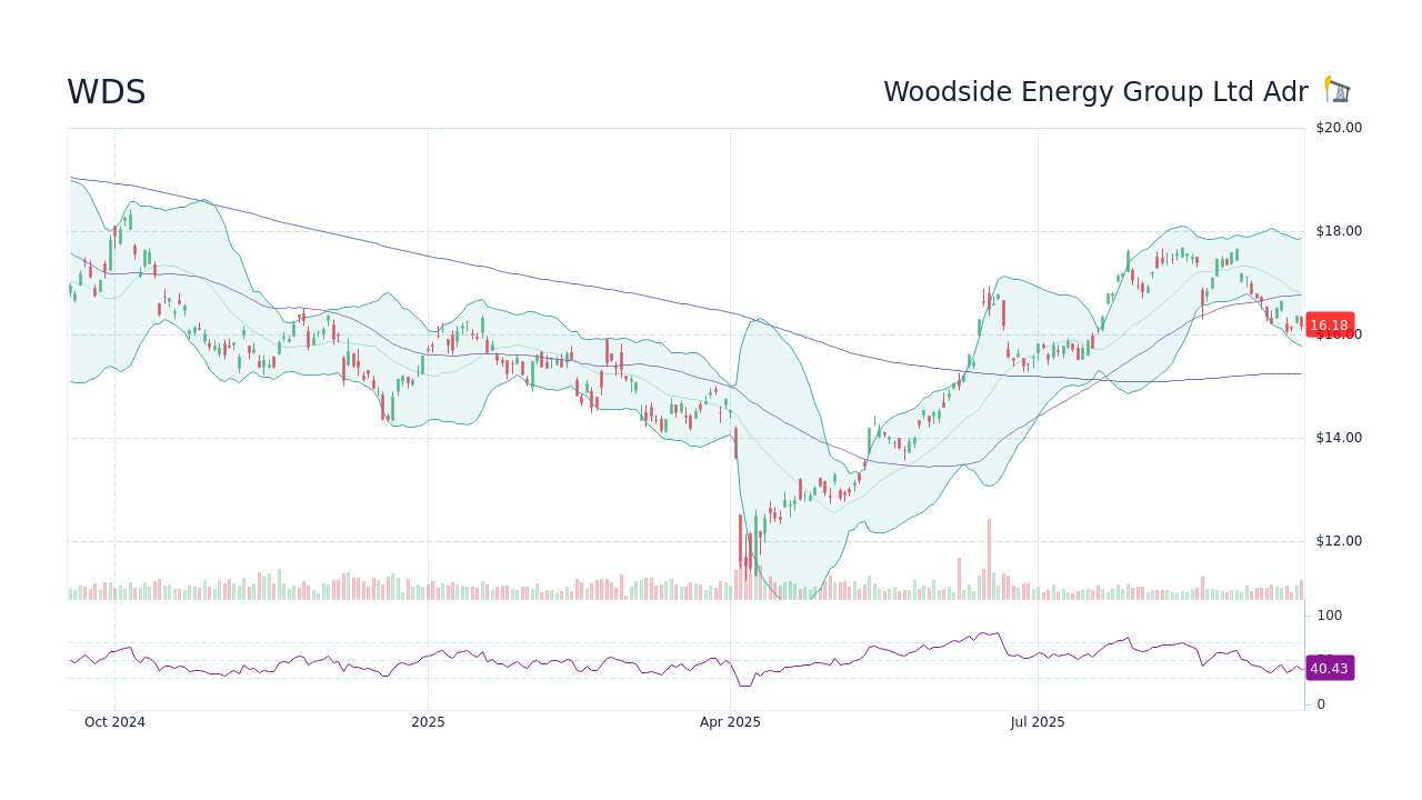WDS - Woodside Energy Group Ltd Adr Stock Price Forecast 2025, 2026 ...