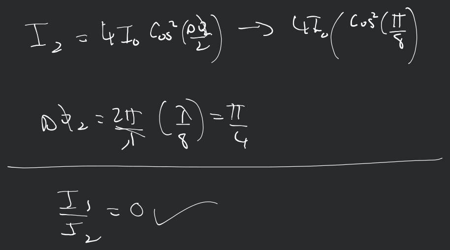 In YDSE setup if path difference at P and Q location on screen is 2λ and..