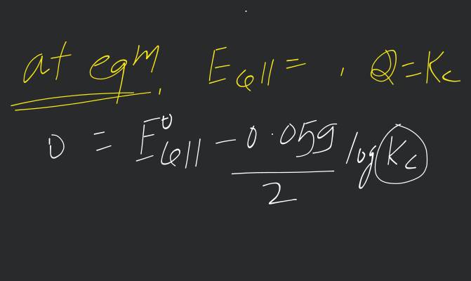 Example 3 Calculate The Equilibrium Constant Of The Reaction Cu S 2ag
