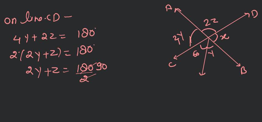 38 Maths teacher draws a straight line AB shown on the blackboard as per