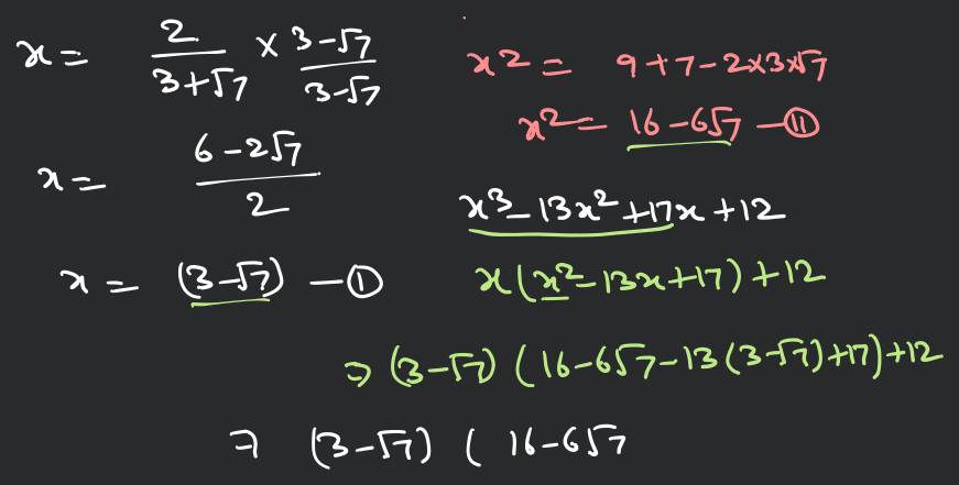 5. In figure, QP∥ML and other angles are shown. Find the values of x...