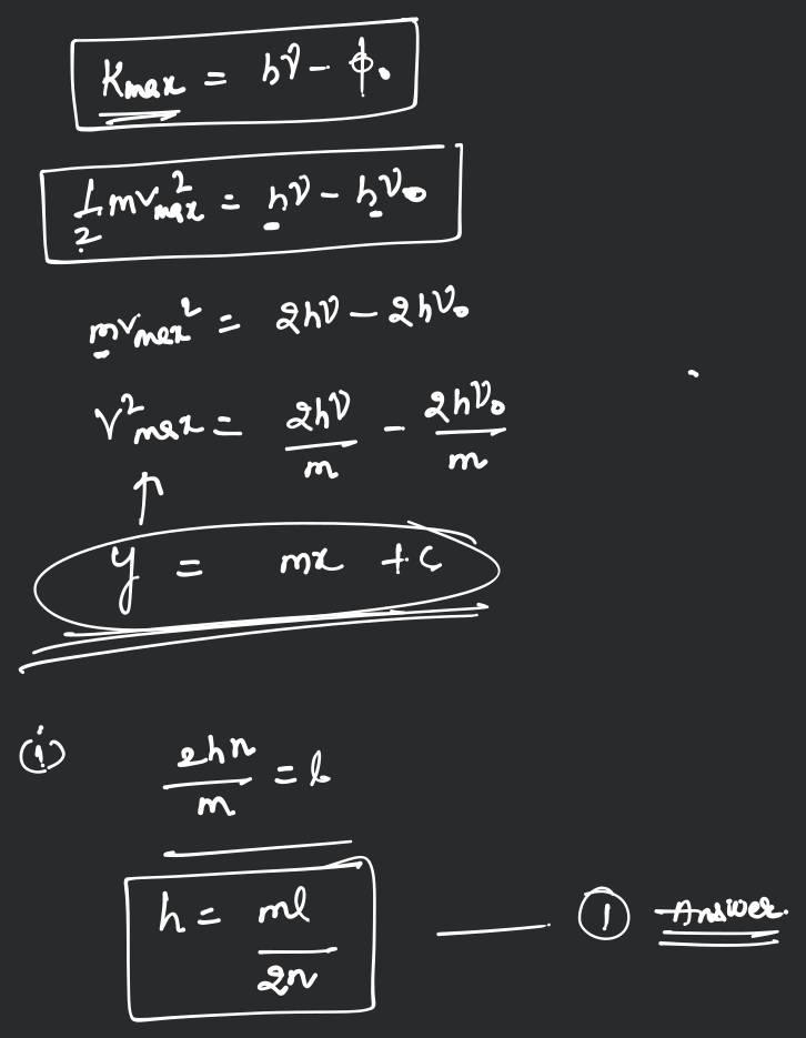 BYJU'S State Einstein's photoelectric equation explaining the symbols use..