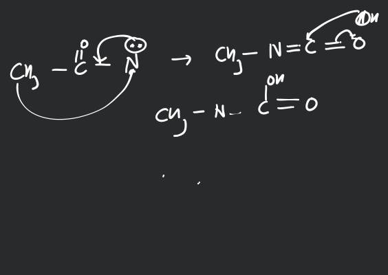 CH3 CONH2 on reaction with NaOH and Br2 in alcoholic medium gives | Filo