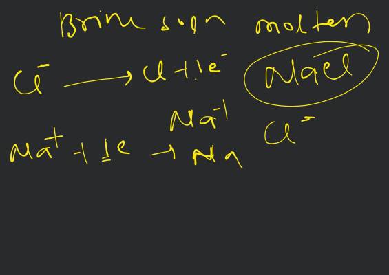 Four half reactions I to IV are shown below : I. 2Cl−→Cl2 +2e− II. 4OH−→O..