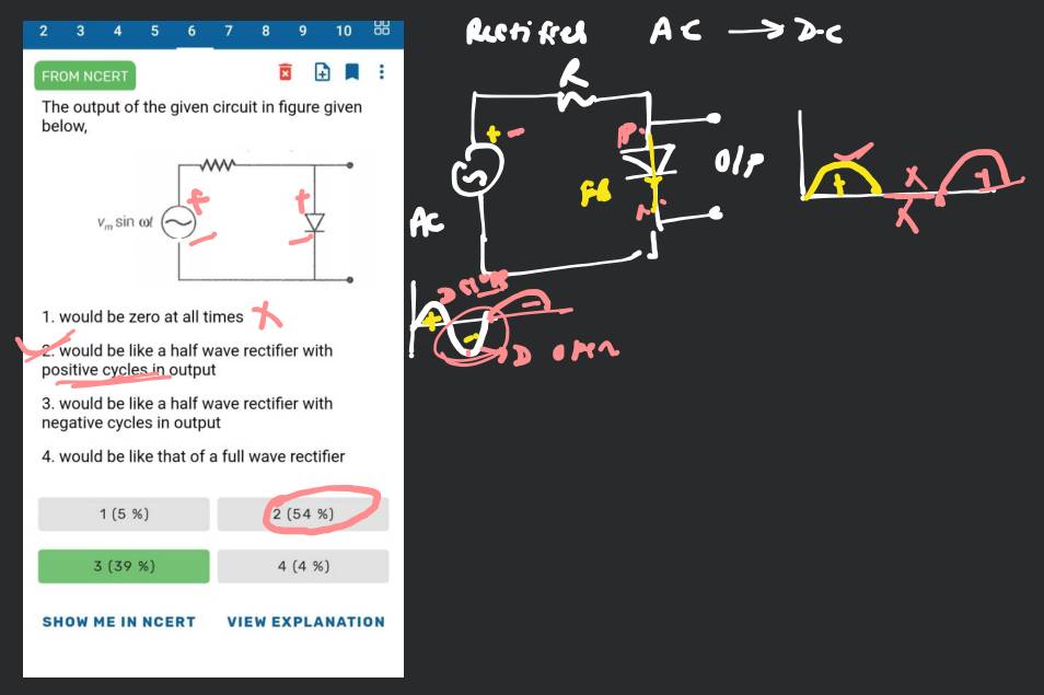The output of the given circuit in figure given below, | Filo