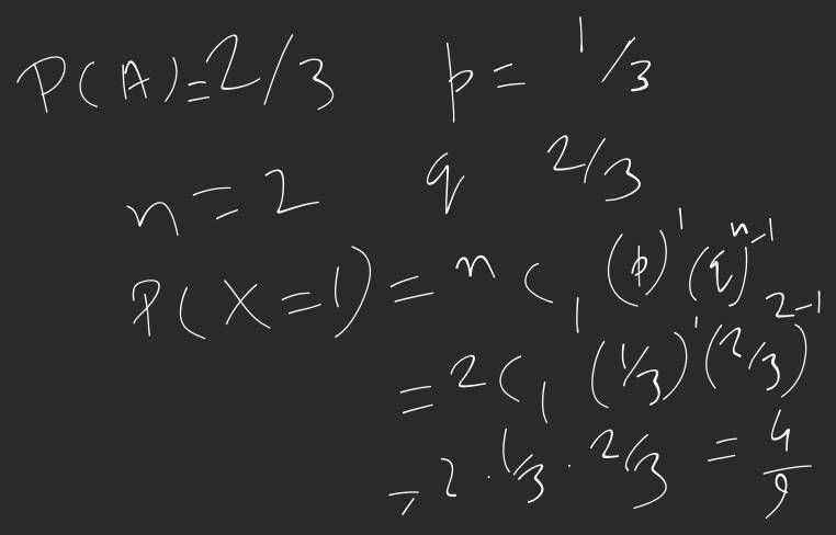 Ashima can hit a target 2 out of 3 times. She tried to hit the target twi..