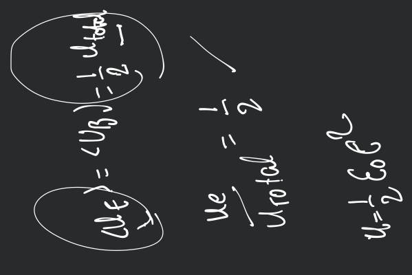 The ratio of average electric energy density and total average energy den..