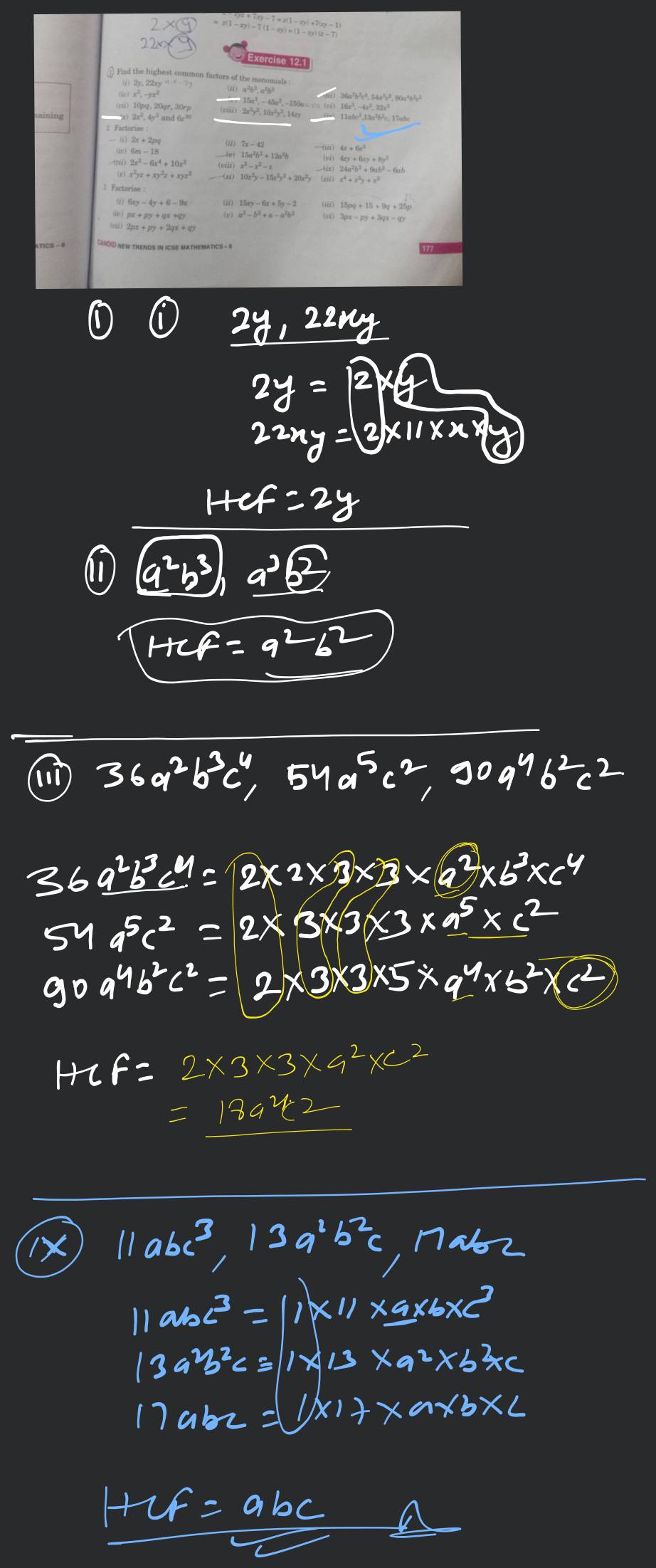 Solved Factorise X3 23x2 142x 120 Mathematics Filo