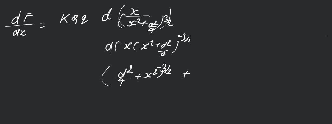 Two fixed, parallel infinite wires of uniform linear charge density +λ an..