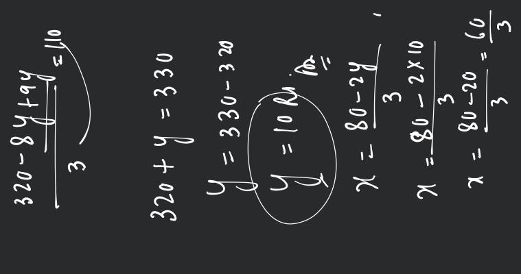 3. Deepak bought 3 notebooks and 2 pens for ₹ 80 . His friend Ram said th..