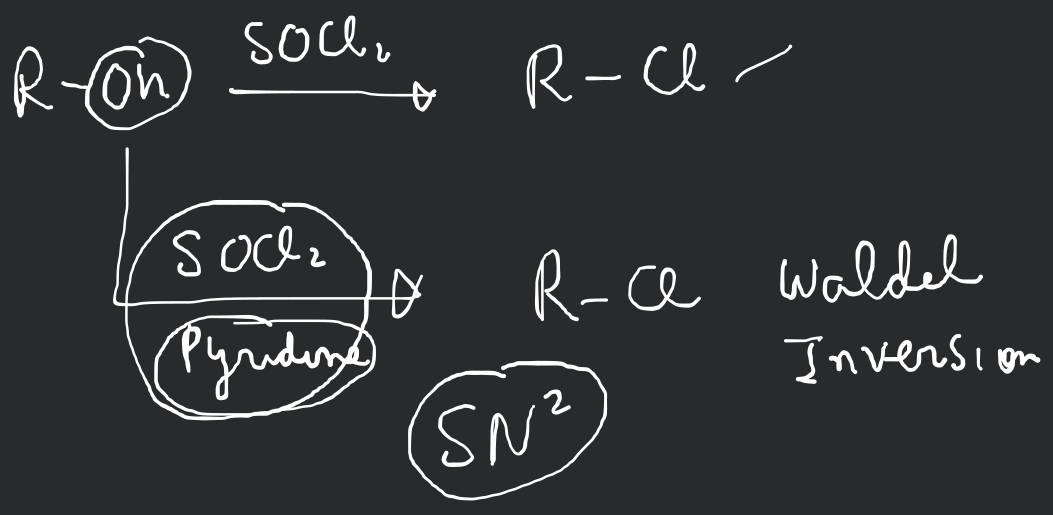 Darzen reaction mechanism with pyridine and without pyridine | Filo