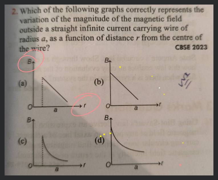 Which of the following graphs correctly represents the variation of the m.. Which of the following graphs correctly represents the variation of the m..