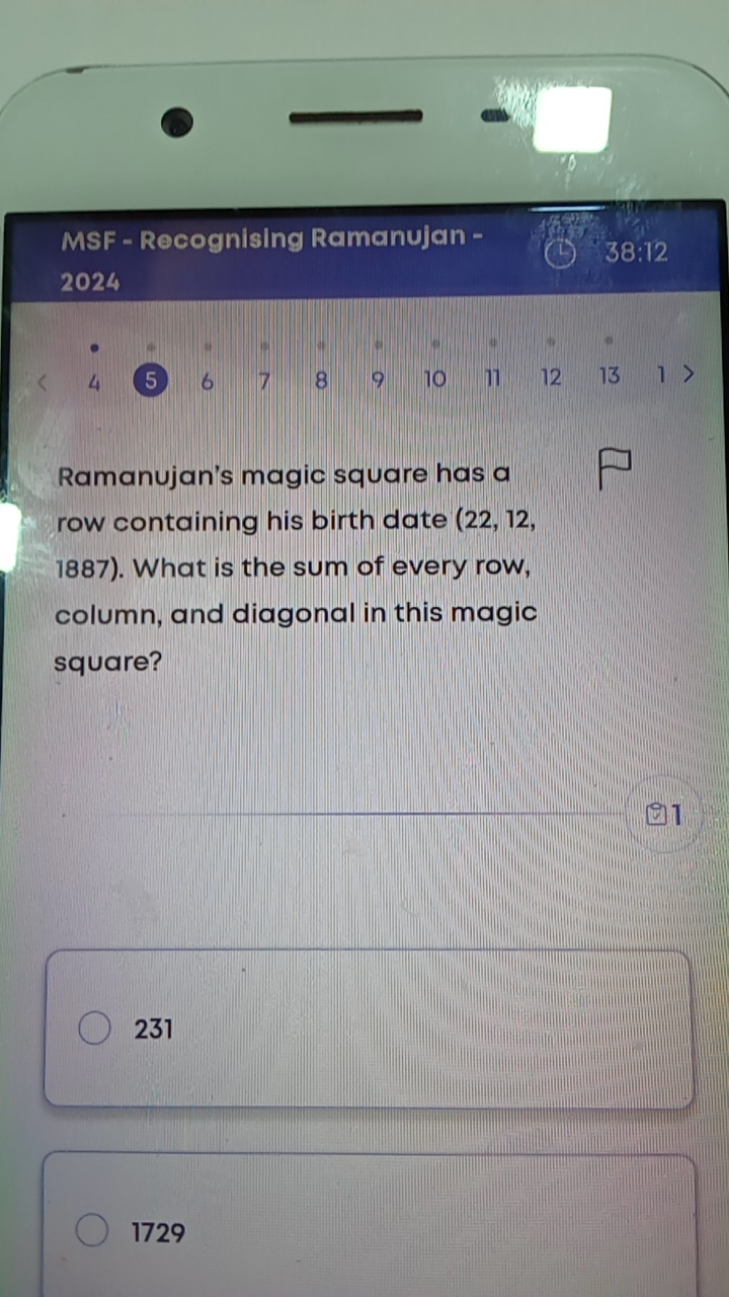 MSF - Recognising Ramanujan 202438:12 (5) 6 7 8 9 10 11 12 13 1 >Ram.. MSF - Recognising Ramanujan 202438:12 (5) 6 7 8 9 10 11 12 13 1 >Ram..