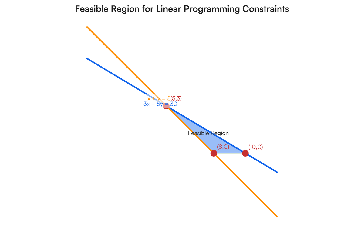 Solve the following linear programming problem graphically: Minimize Z