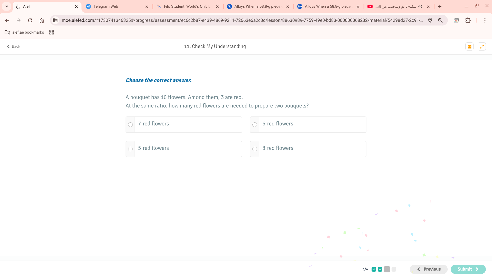 AlefTelegram Webfilo Filo Student: World's Only LiAlloys When a 58.8-g..
