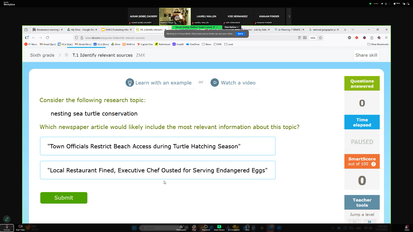 Consider the following research topic: nesting sea turtle conservation W..