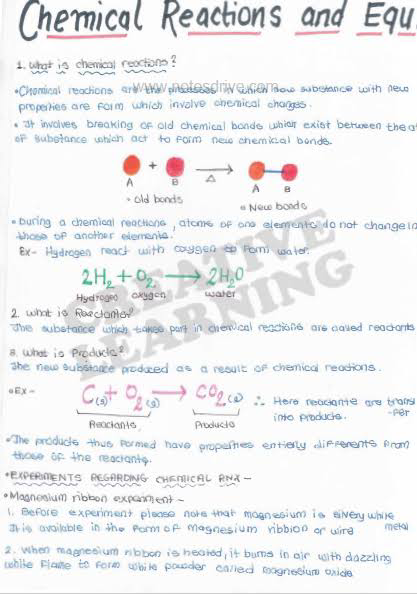 ChemicalReactions and1. What is chemical reactions?- Chemical reaction..