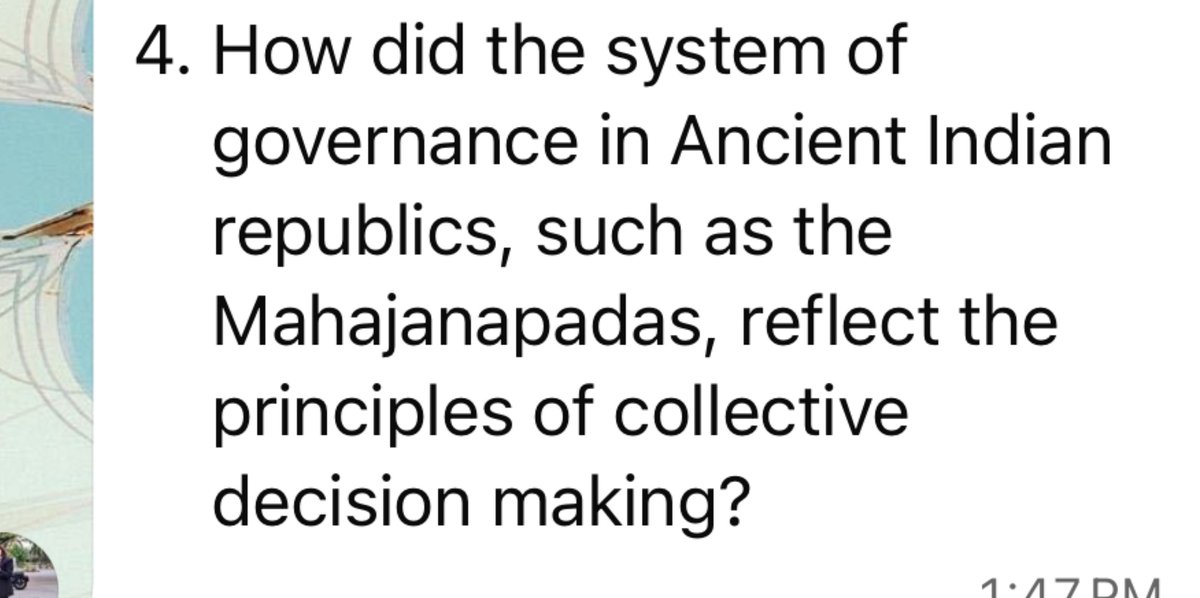 How did the system of governance in Ancient Indian republics, such as the..