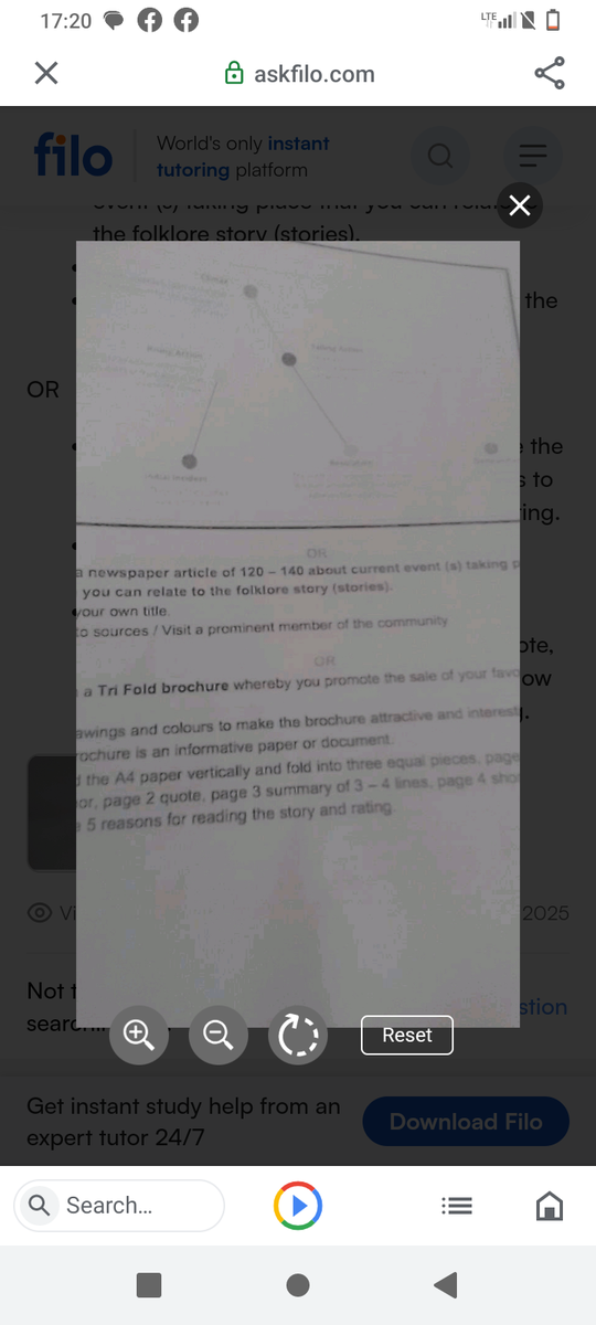 A newspaper article of 120-140 about current event (s) taking place that