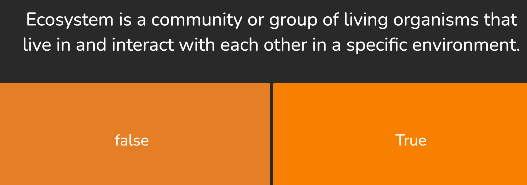Ecosystem is a community or group of living organisms that live in and in..