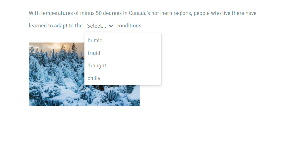 With temperatures of minus 50 degrees in Canada's northern regions, peopl..