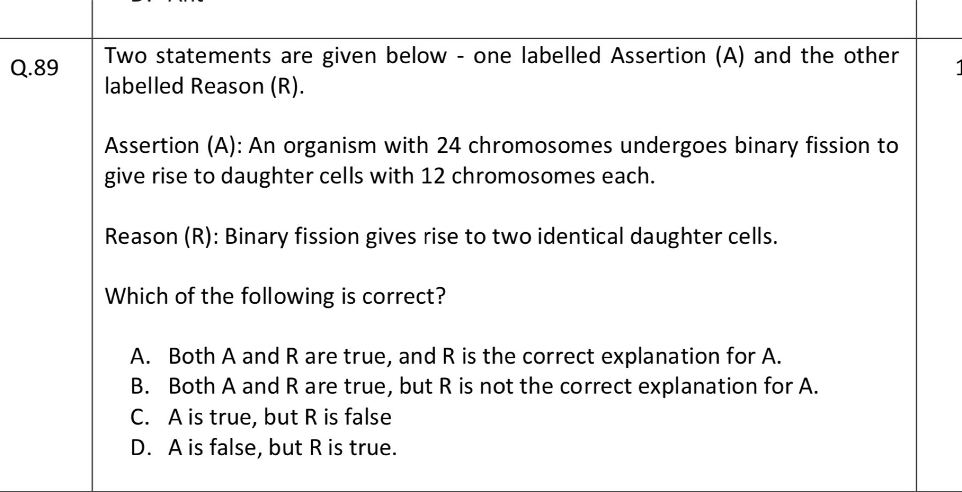 \begin{tabular} { l | l | l } \hline Q.89 & \begin{tabular} { l } Two s.. \begin{tabular} { l | l | l } \hline Q.89 & \begin{tabular} { l } Two s..