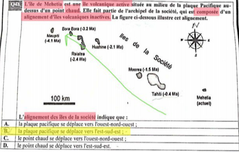 L'île de Mehetia est une île volcanique active située au milieu de la pla..