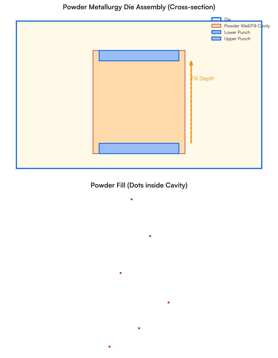 The powder well design with neat sketch | Filo