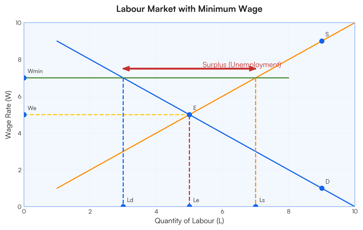 QUESTION 1: GOVERNMENT INTERVENTION: MINIMUM WAGE 1.1 Conduct a research..
