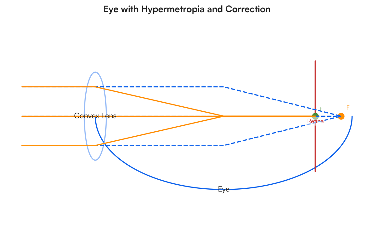 What is hypermetropia with diagram | Filo