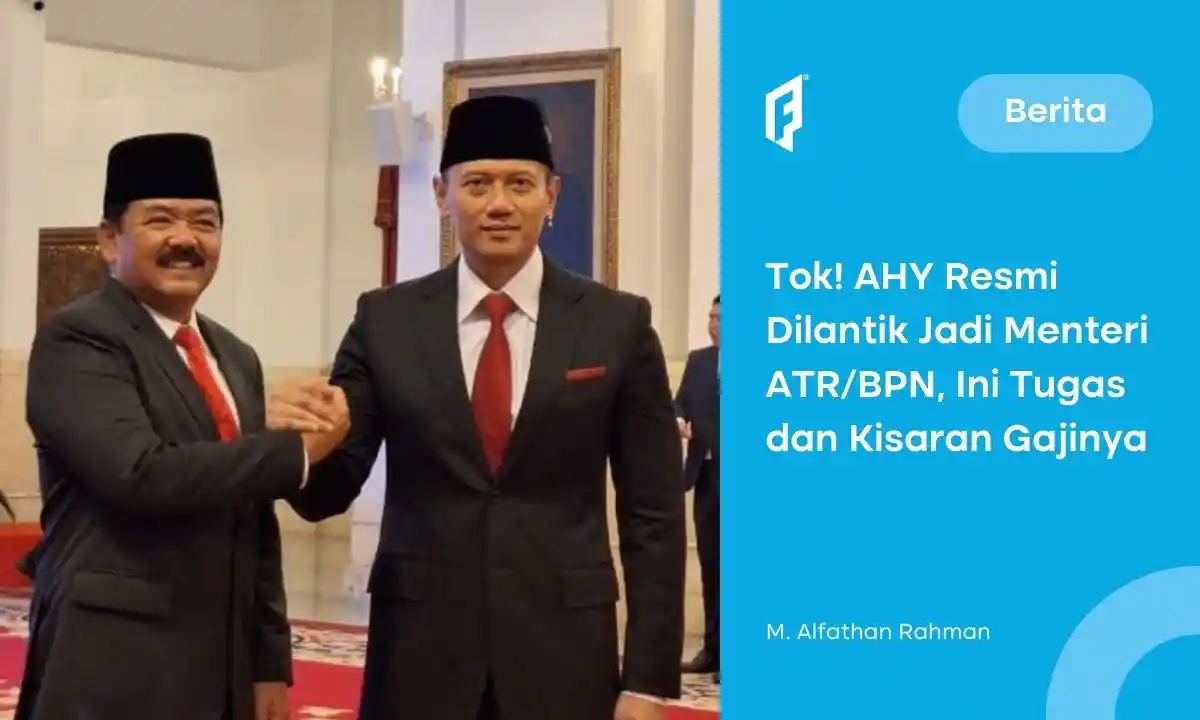 AHY Dilantik Jadi Menteri! Ini Profil, Kekayaan, dan Kisaran Gajinya AHY Dilantik Jadi Menteri! Ini Profil, Kekayaan, dan Kisaran Gajinya